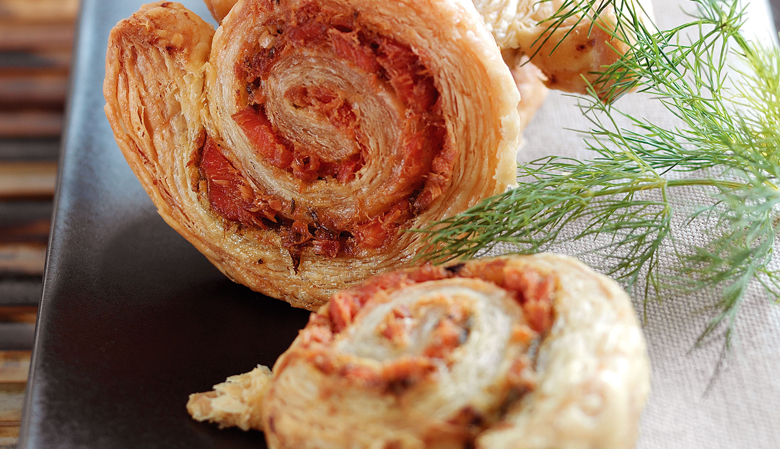 Wild Alaska Salmon and Pesto Pinwheels Recipe