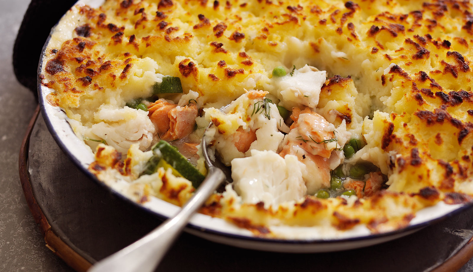 Wild Alaska Salmon & Halibut Pie Recipe