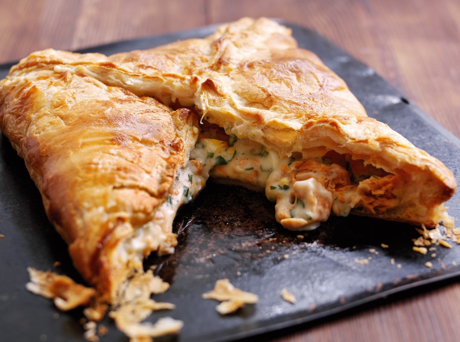 Wild Alaska Salmon Puff Pie - Wild Alaska Seafood