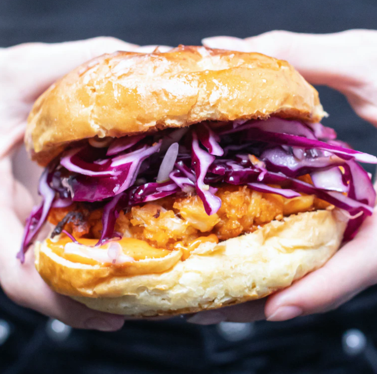 MOB Kitchen Gochujang Alaska Pollock Burger - Wild Alaska Seafood