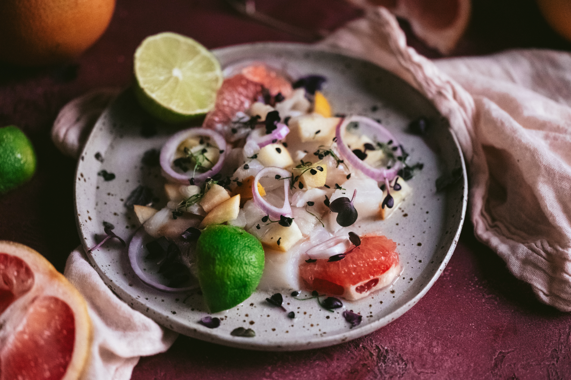 Alaska Pollock and Florida Grapefruit Ceviche - Wild Alaska Seafood