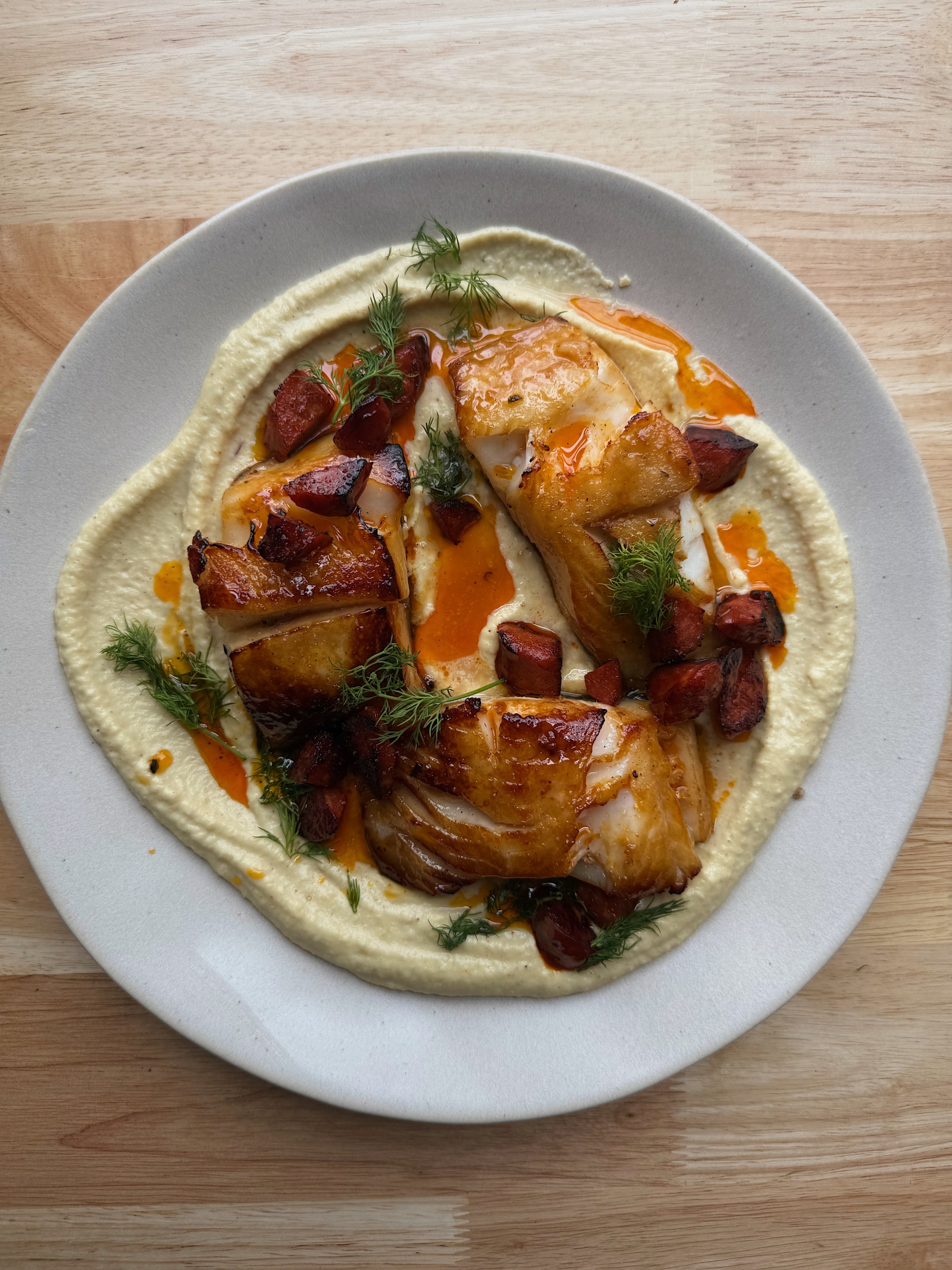 Miso Cod & Cauliflower Puree - Wild Alaska Seafood